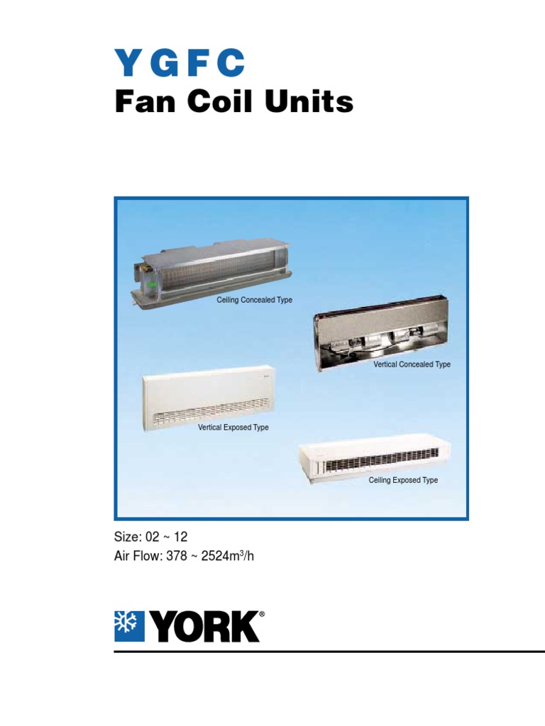 Fan and Coil YGFC | PDF | Mechanical Fan | Hvac