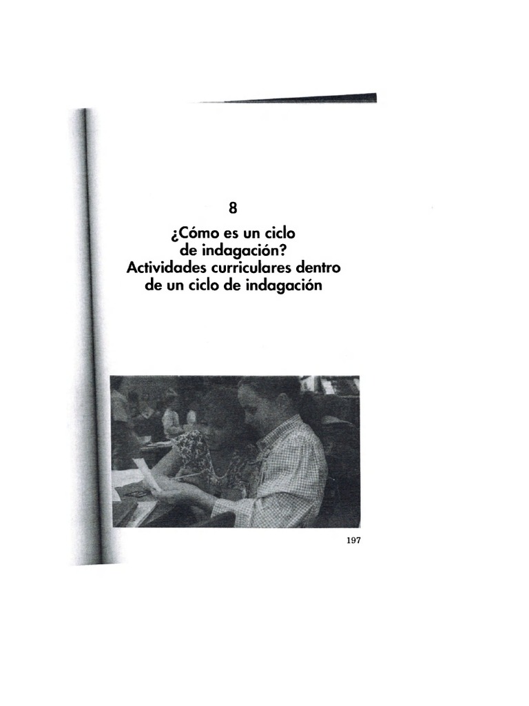 Como Es Un Ciclo de Indagacion PDF | PDF | Plan de estudios | Aprendizaje