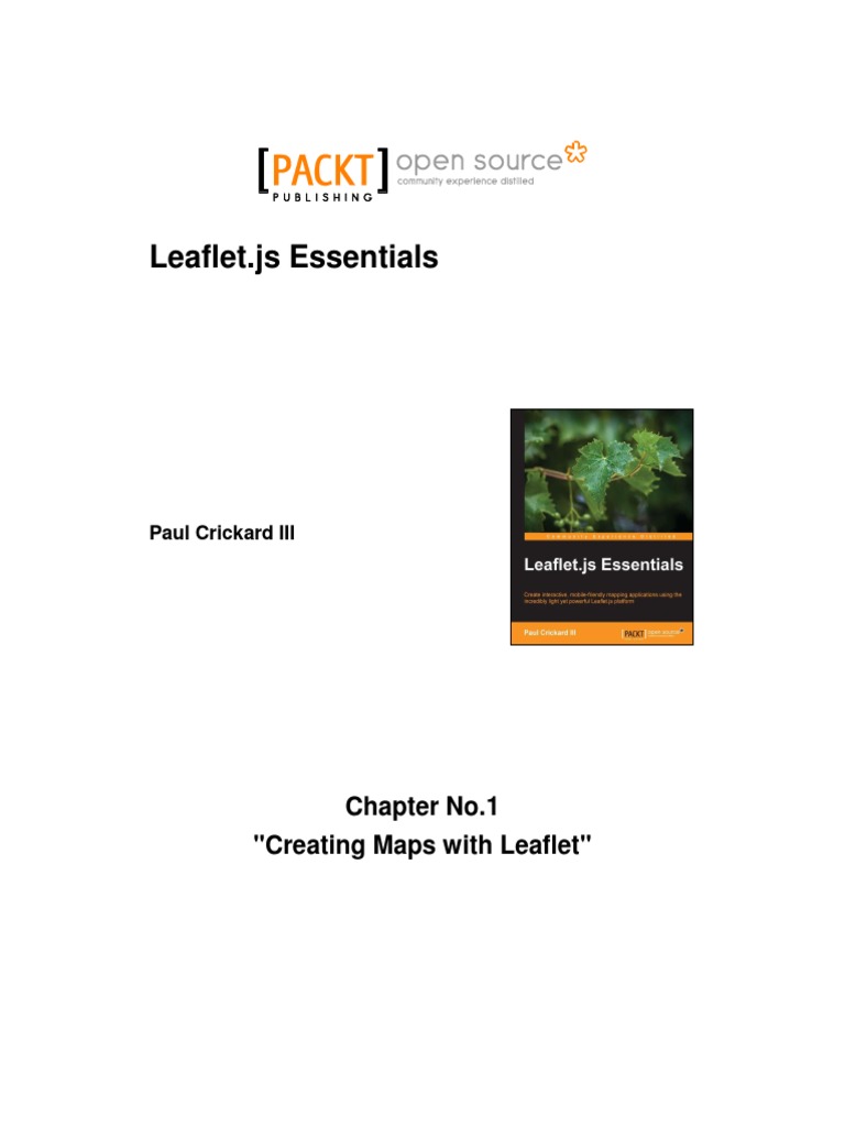 Leaflet - Js Essentials Sample Chapter | PDF | Cascading Style Sheets ...