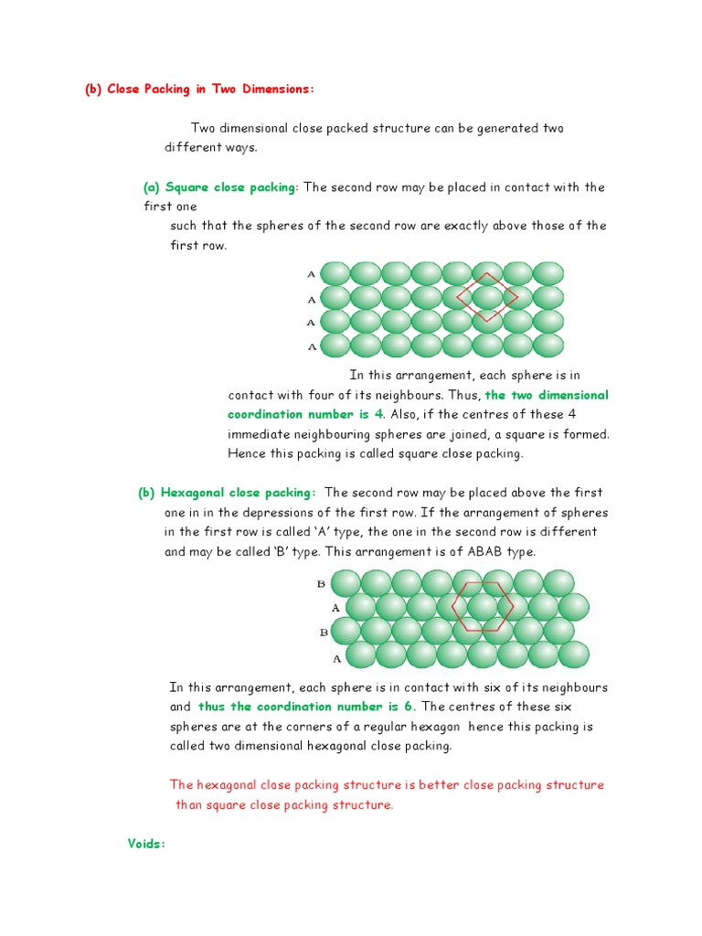 (A) Square Close Packing | PDF | Elementary Geometry | Euclid