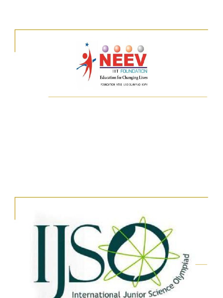 Neev's Presentation On IJSO (NSEJS Stage 1) | PDF | Test (Assessment ...
