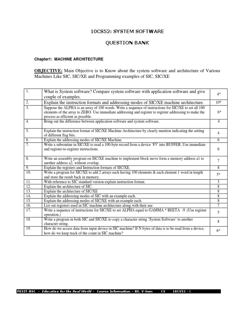SS QB | PDF | Assembly Language | Subroutine