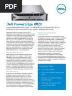 Dell Poweredge r630 Spec Sheet | PDF | Solid State Drive | Hard Disk Drive