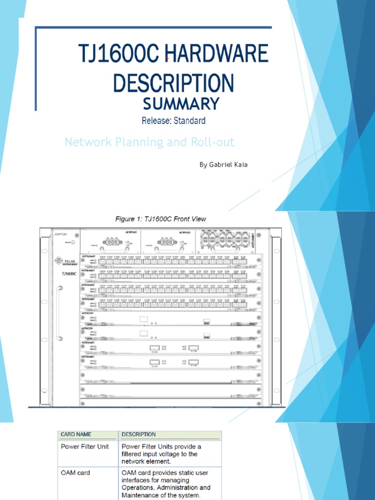 TJ1600 Des | PDF