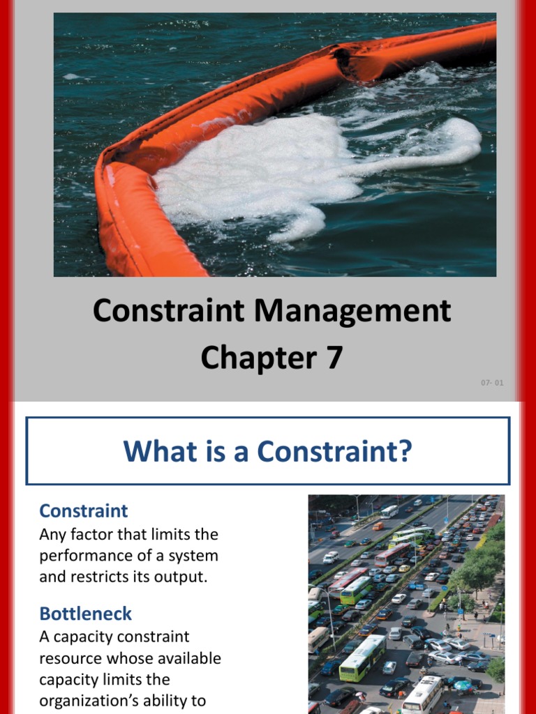 07 PPC Ch7 Theory of Constraints | PDF | Business (General) | Computing And Information Technology