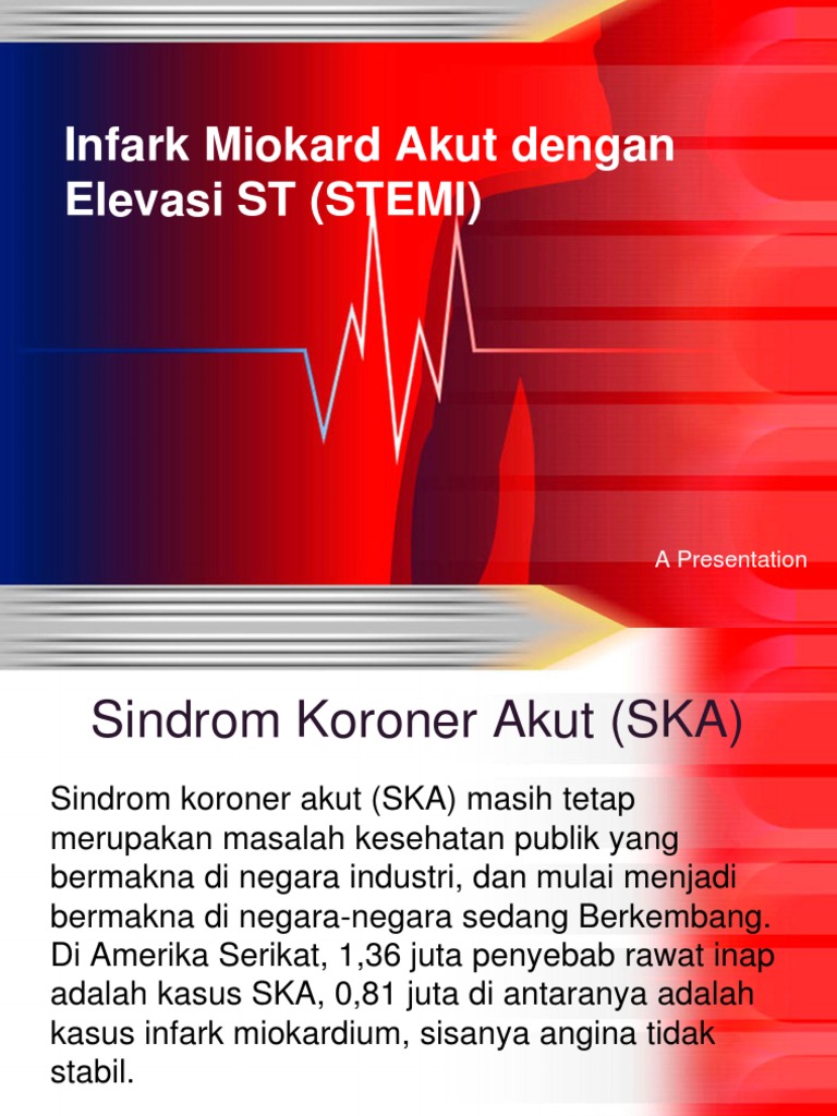 ST Elevasi Myocardial Infarction | PDF