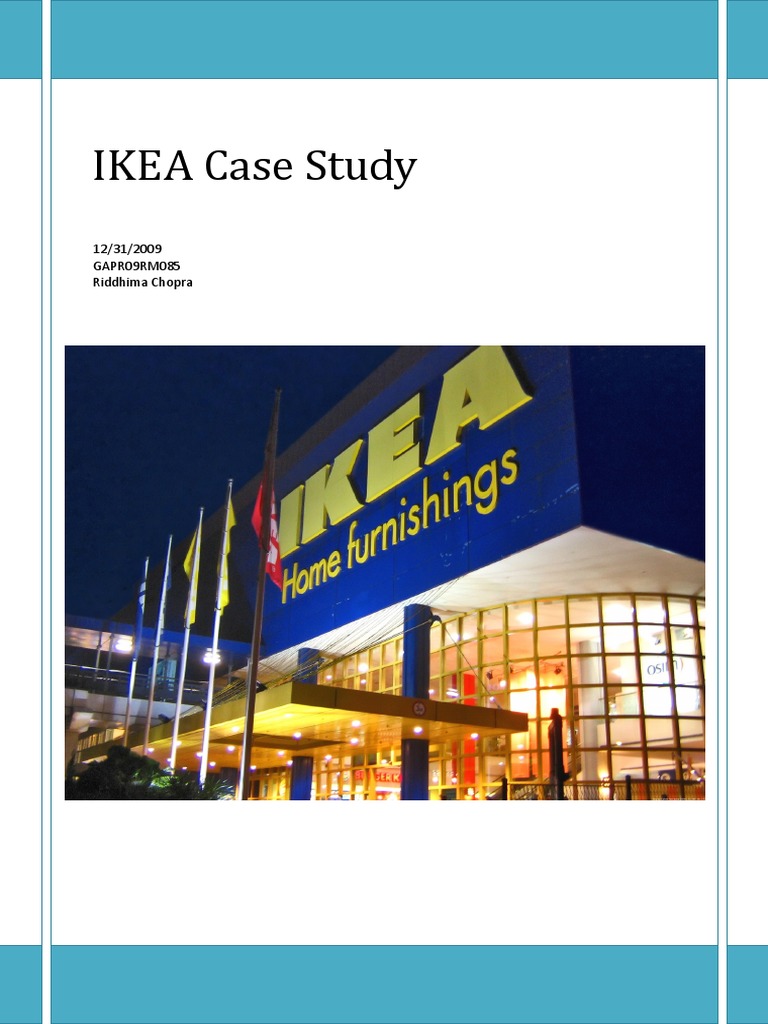 Ikea | PDF | Retail | Marketing