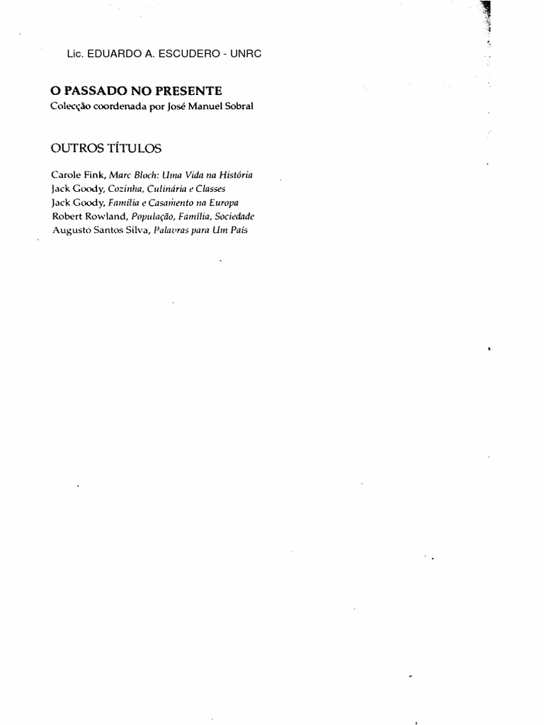 Paul Connerton Como As Sociedades Recordam 1 | PDF | Roupas | Conhecimento