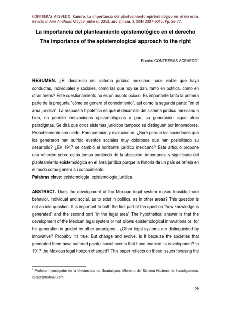 Contreras Acevedo Ramiro | PDF