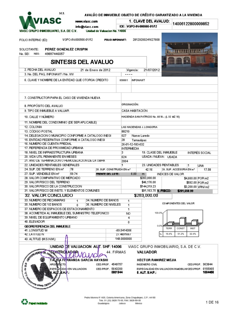 Avaluo en Resumen | PDF | Fundación (Ingeniería) | Cocina