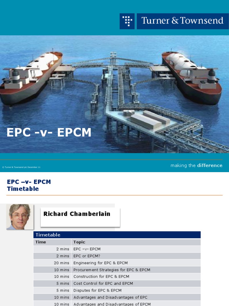 EPC -v- EPCM REV 01 | Procurement | Construction Management