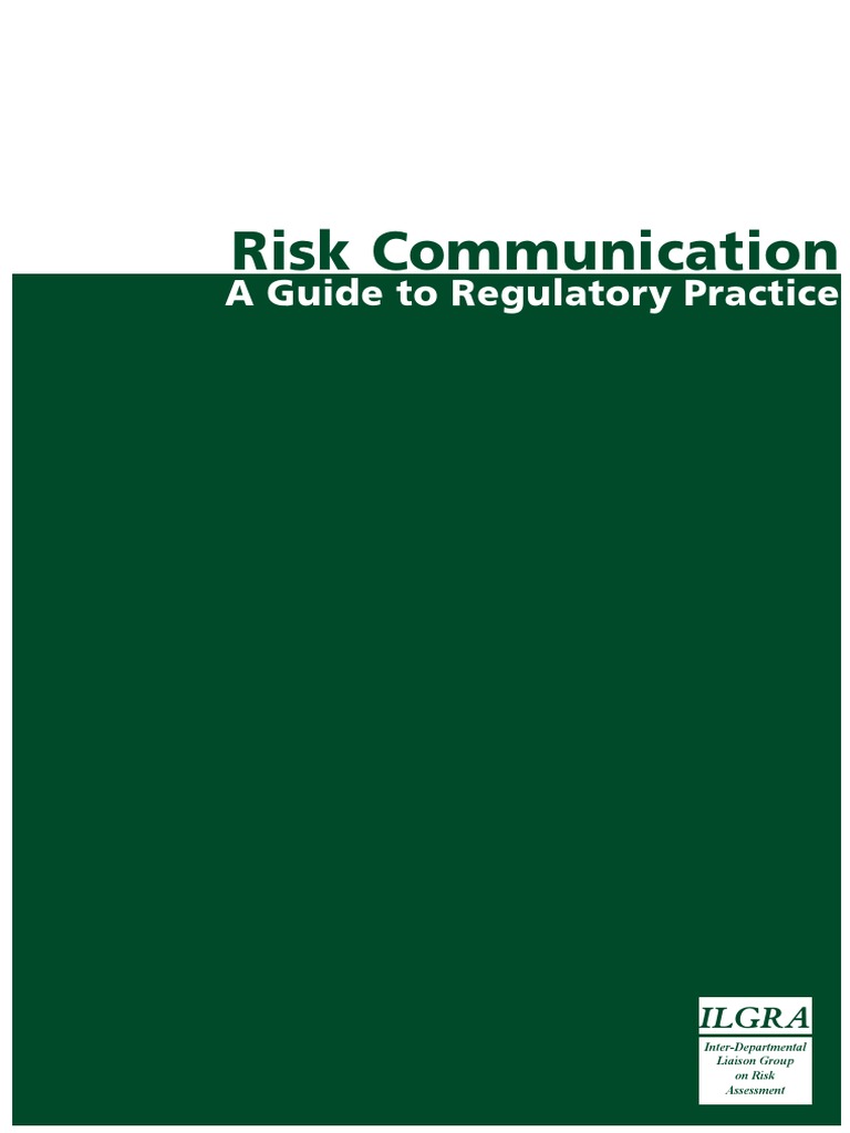Risk Communication | PDF | Risk | Risk Management
