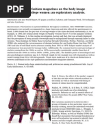 Body Shape Questionnaire (BSQ | PDF