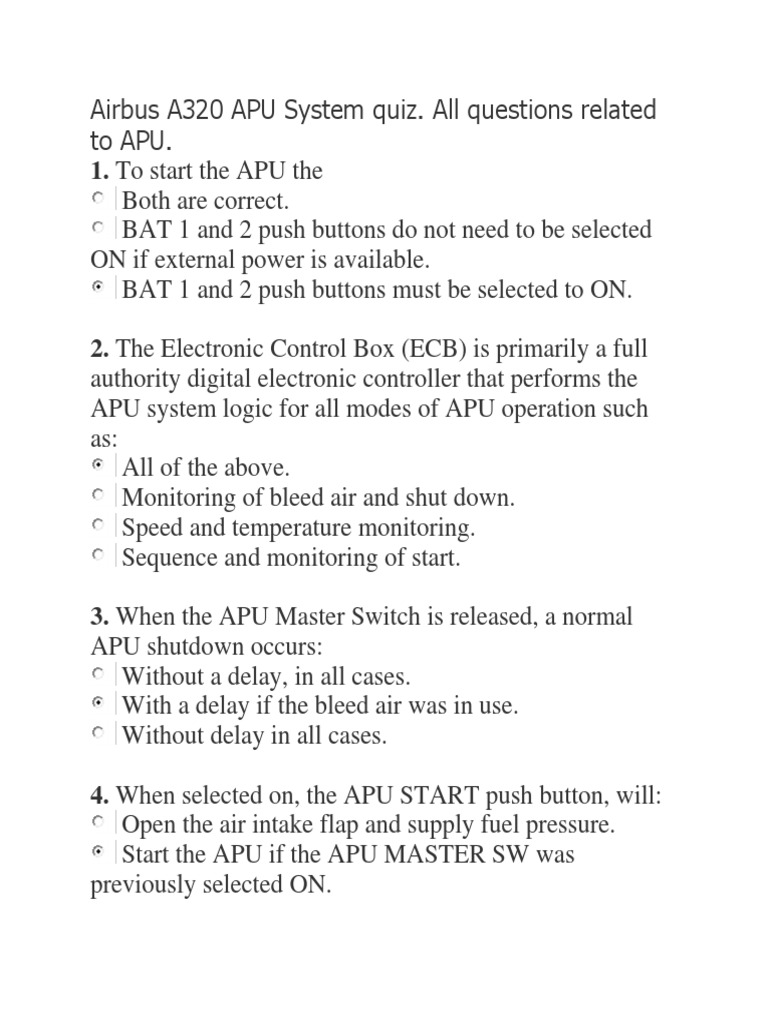 Apu Qus | PDF | Aircraft | Battery (Electricity)