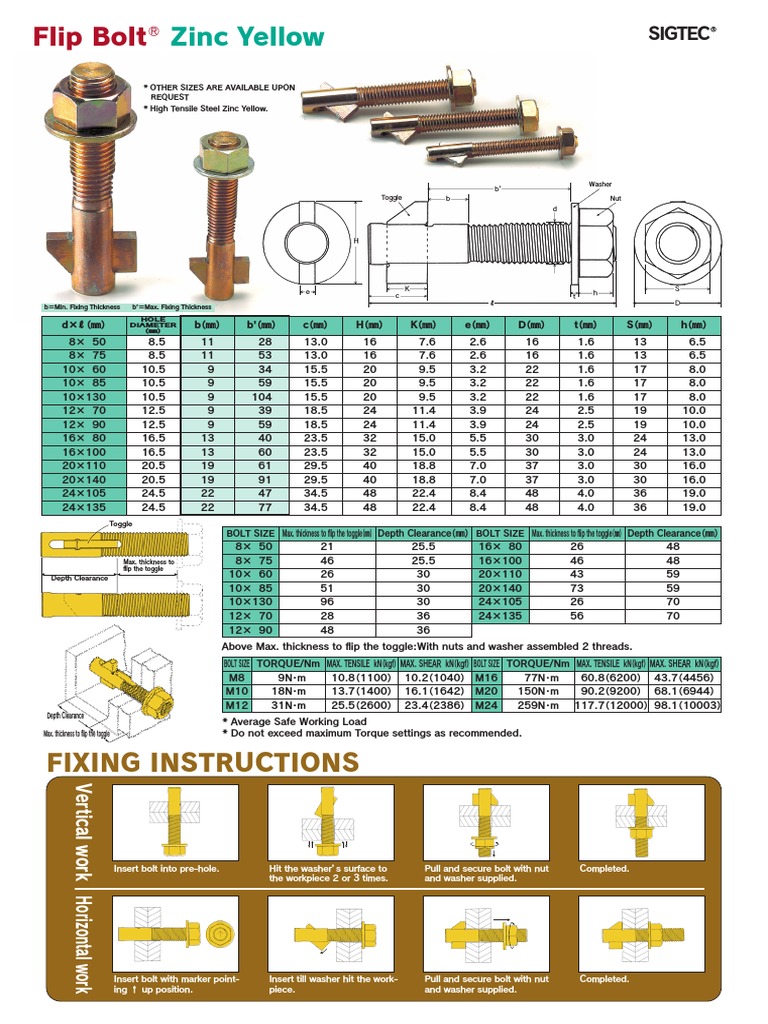 Flip Bolt | PDF | Home & Garden