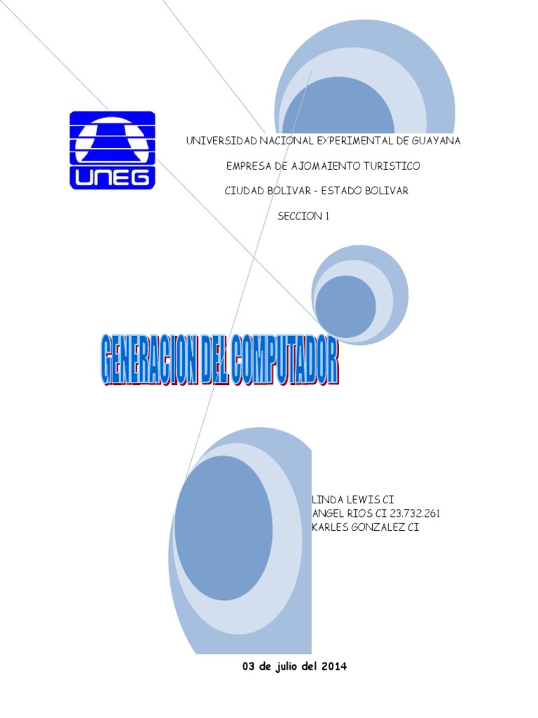 Generador Del Computador | PDF | Circuito integrado | Microcomputadoras