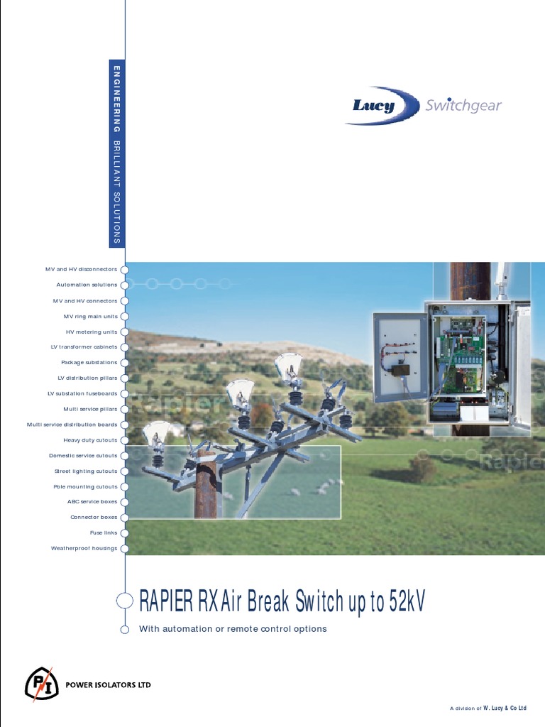 LUCY Switchgear | PDF | Switch | Reliability Engineering