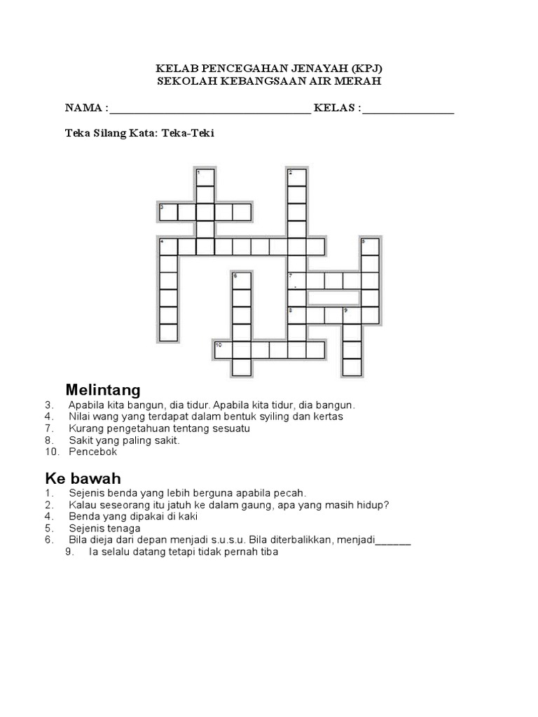 Teka Silang Kata | PDF