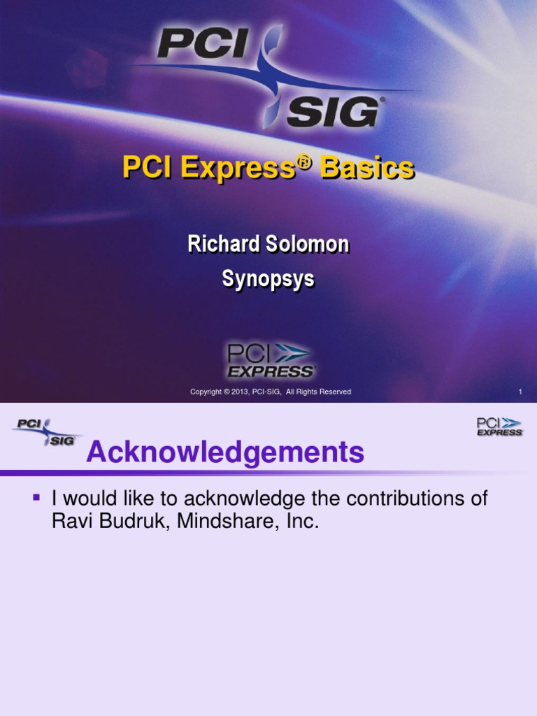 PCI Express Basics | PDF | Computer Engineering | Electronic Engineering