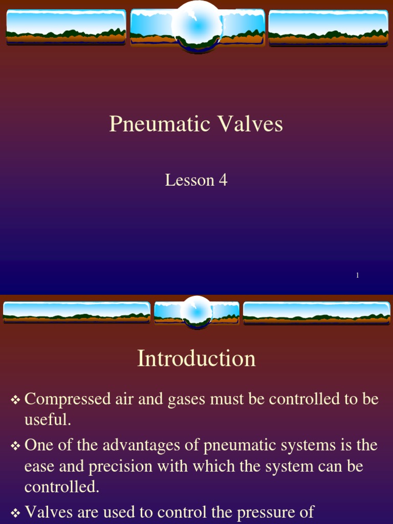 Pneumatic Valves | PDF | Valve | Actuator
