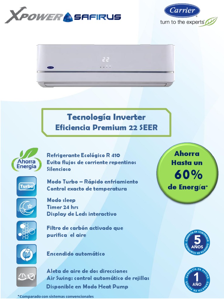 Ficha Técnica Xpower Safirus | PDF