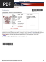 Nonimmigrant Visa Application Confirmation | PDF | Travel Visa ...