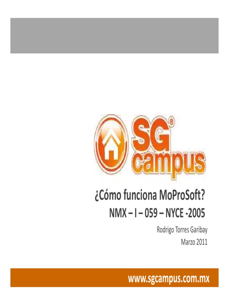 1 - Como Funciona MoProSoft | PDF | Itil | Software