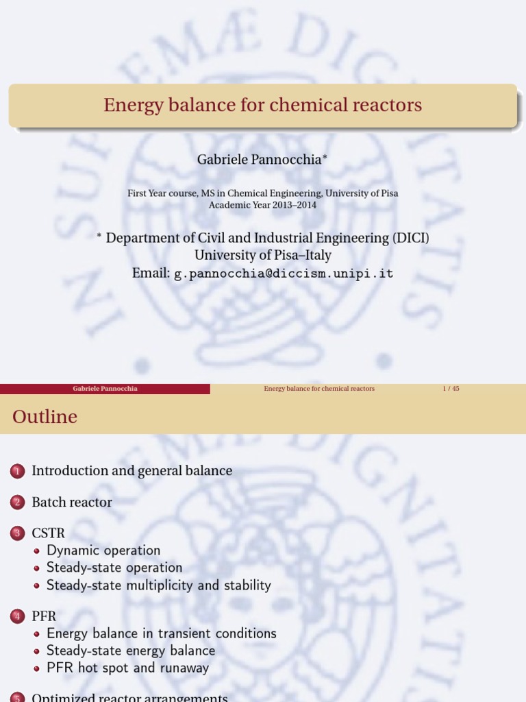 08 Energy Balance | PDF | Enthalpy | Steady State