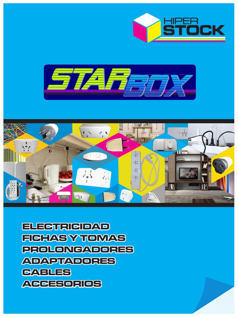 Accesorios Eléctricos: Fichas, Prolongadores y Adaptadores | PDF