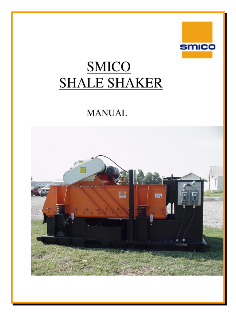 Shale Shaker Manual COLOR | PDF