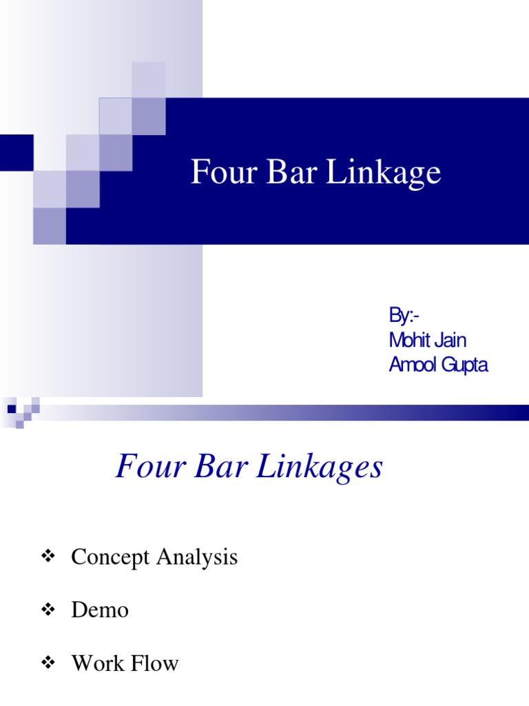Four Bar Linkage | PDF | Machine (Mechanical) | Kinematics