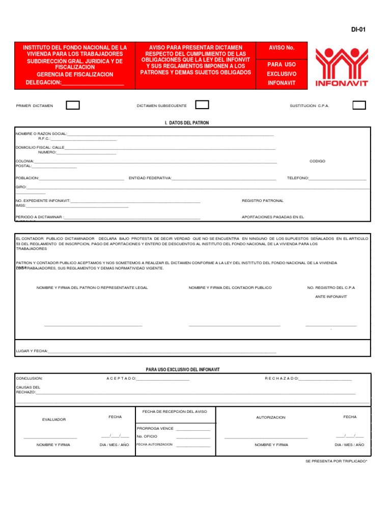 Formato Alta Infonavit PDF | PDF
