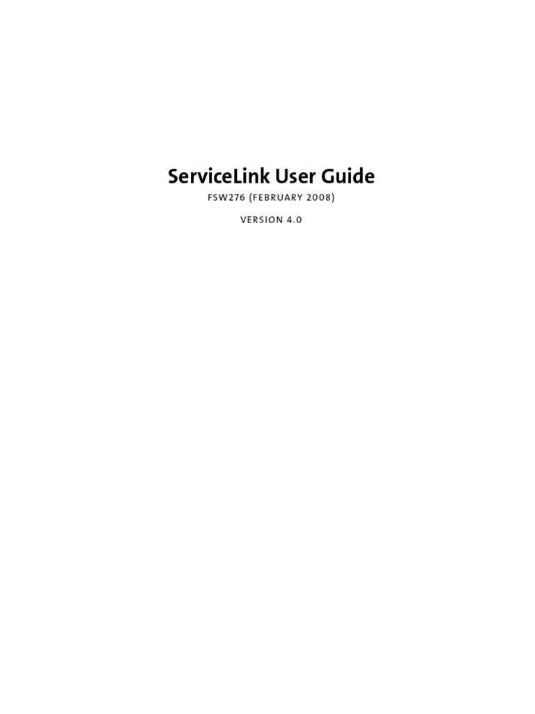 Servicelink User Guide | PDF | Online And Offline | Search Engine Indexing