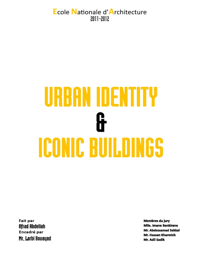Urban Identity and Iconic Buildings | Identity (Social Science ...