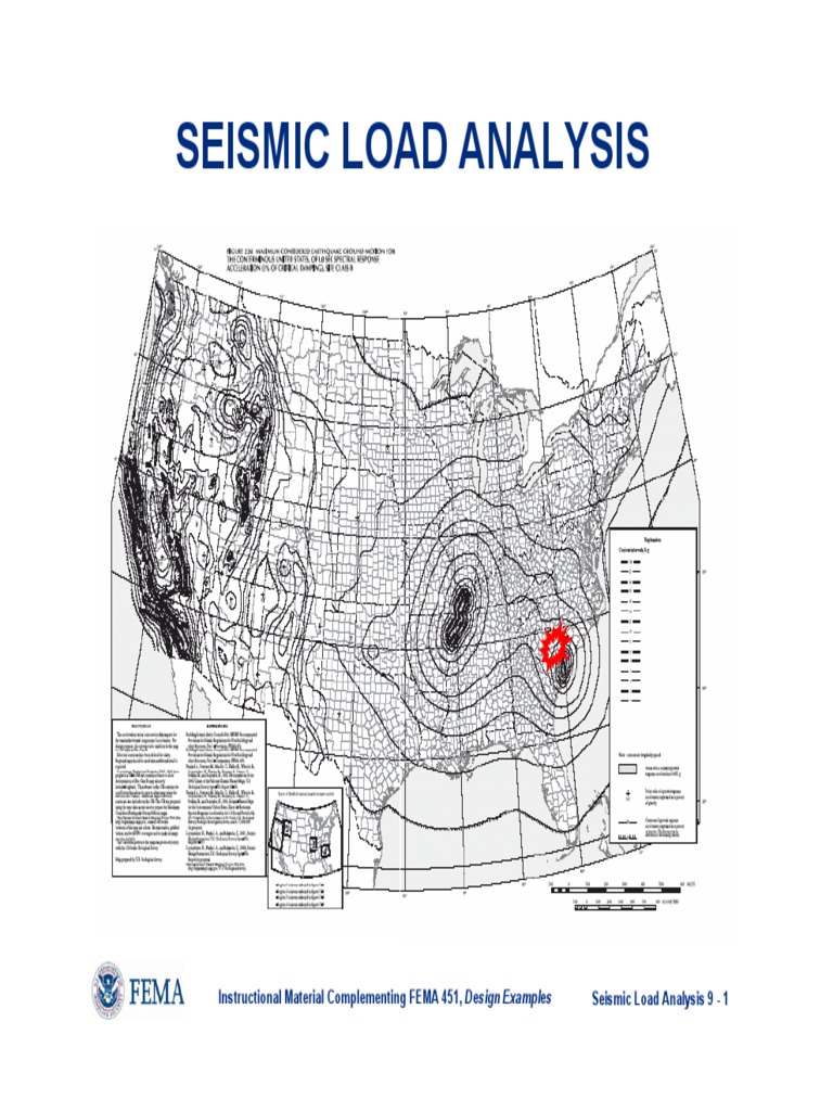 Seismic Load Analysis 9 - 1 Instructional Material Complementing FEMA ...