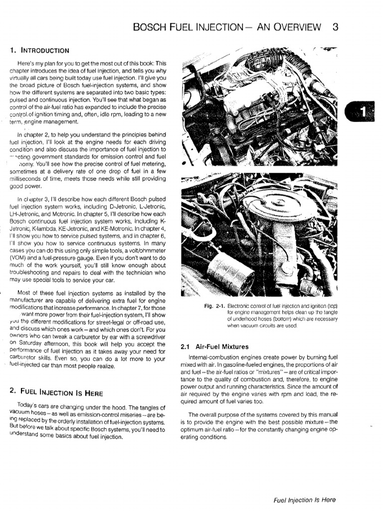 Bosch Fuel Injection PDF | PDF