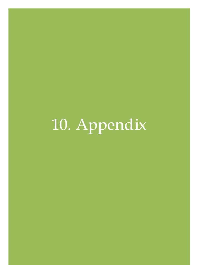 Final Appendix | PDF | P Value | Chi Squared Distribution