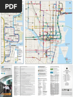 Metromover Map | PDF | Miami Dade County | Rail Transport
