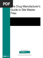 Site Master File | PDF | Specification (Technical Standard) | Packaging ...