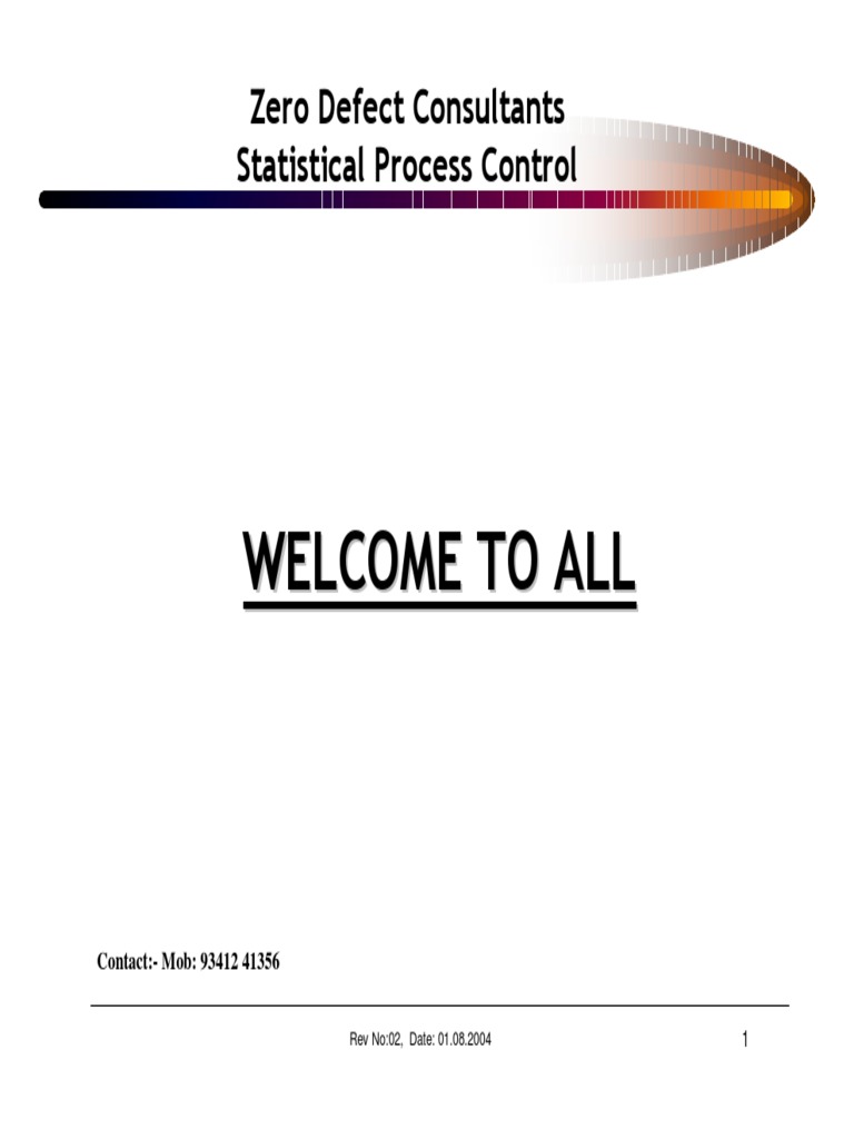 SPC Course Material | PDF | Standard Deviation | Statistics