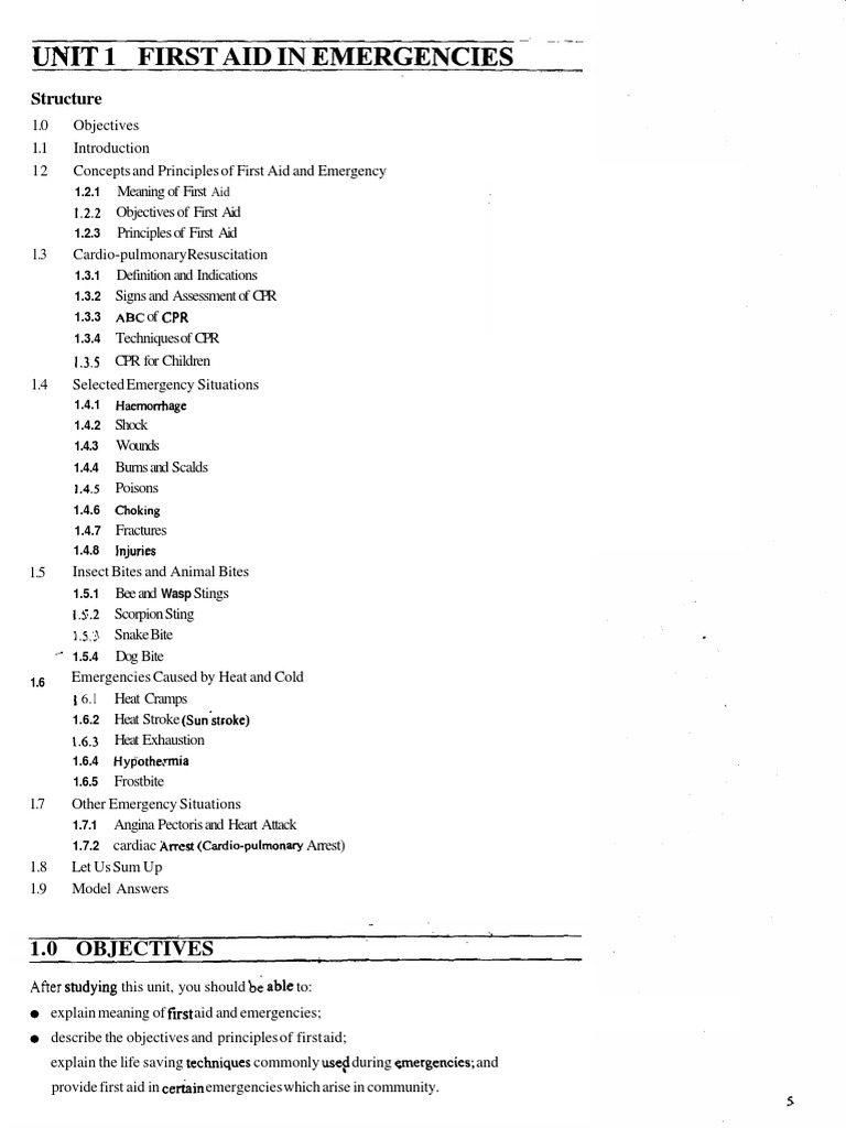 First Aid Manual | PDF