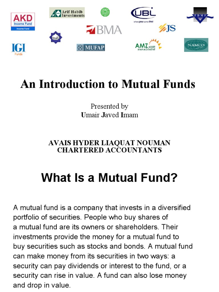 Overview of Mutual Funds Basics | PDF | Mutual Funds | Investment Fund