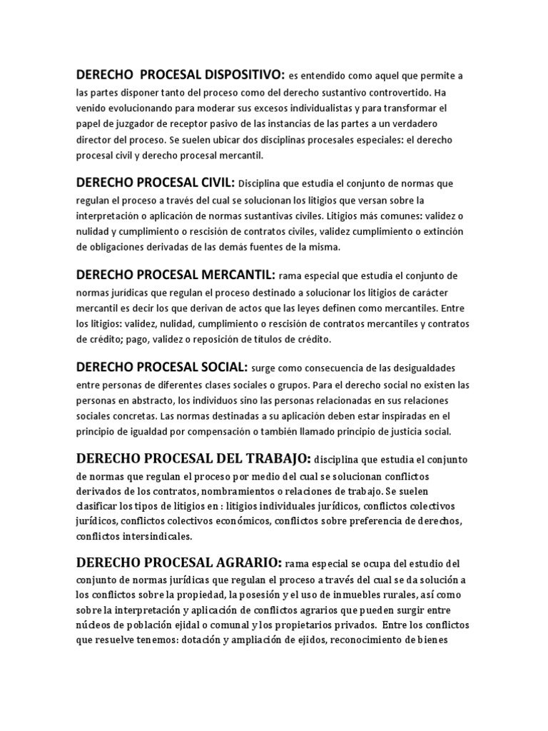 Derecho Procesal Dispositivo | Derecho procesal | Principios éticos