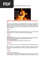 Prayer Bullets From Elisha Goodman by Topic | PDF | Jesus | Prayer