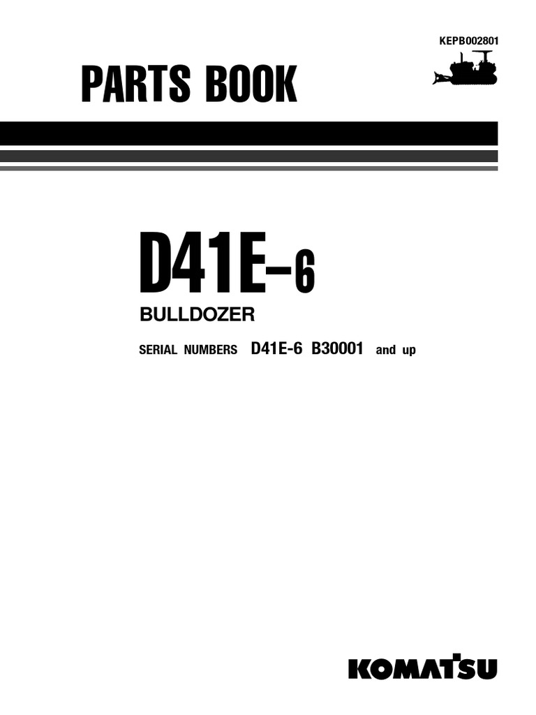 D41e-6 Kepb002801 | PDF | Transmission (Mechanics) | Electric Power ...