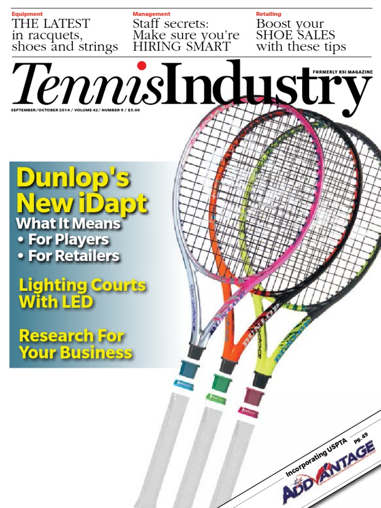 Tennis Industry Magazine | PDF | Racquet Sports | Sports