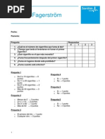 Test de Fagerström PDF | PDF
