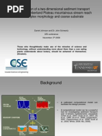 SMS SRH-2D SedimentTransport | PDF | Sediment | Simulation