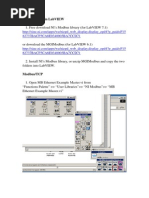 How To Communicate With Modbus RTU Slave Device in LabVIEW | PDF