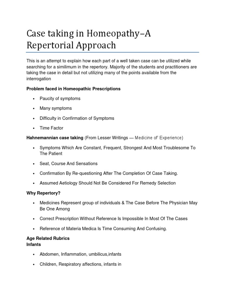 Case Taking in Homeopathy | Homeopathy | Menopause